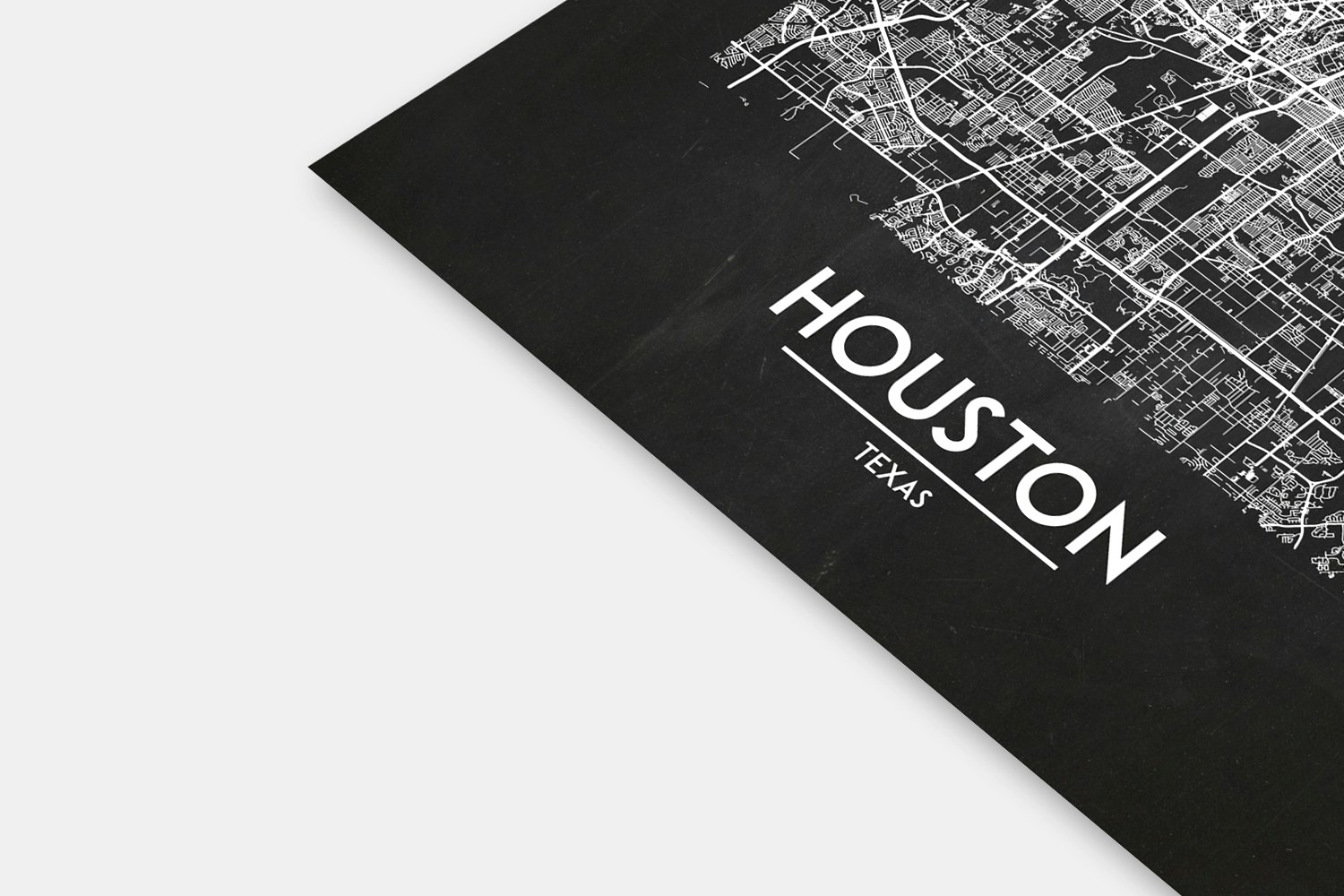 Inked & Screened Modern City Map Prints | Artwork | Drop