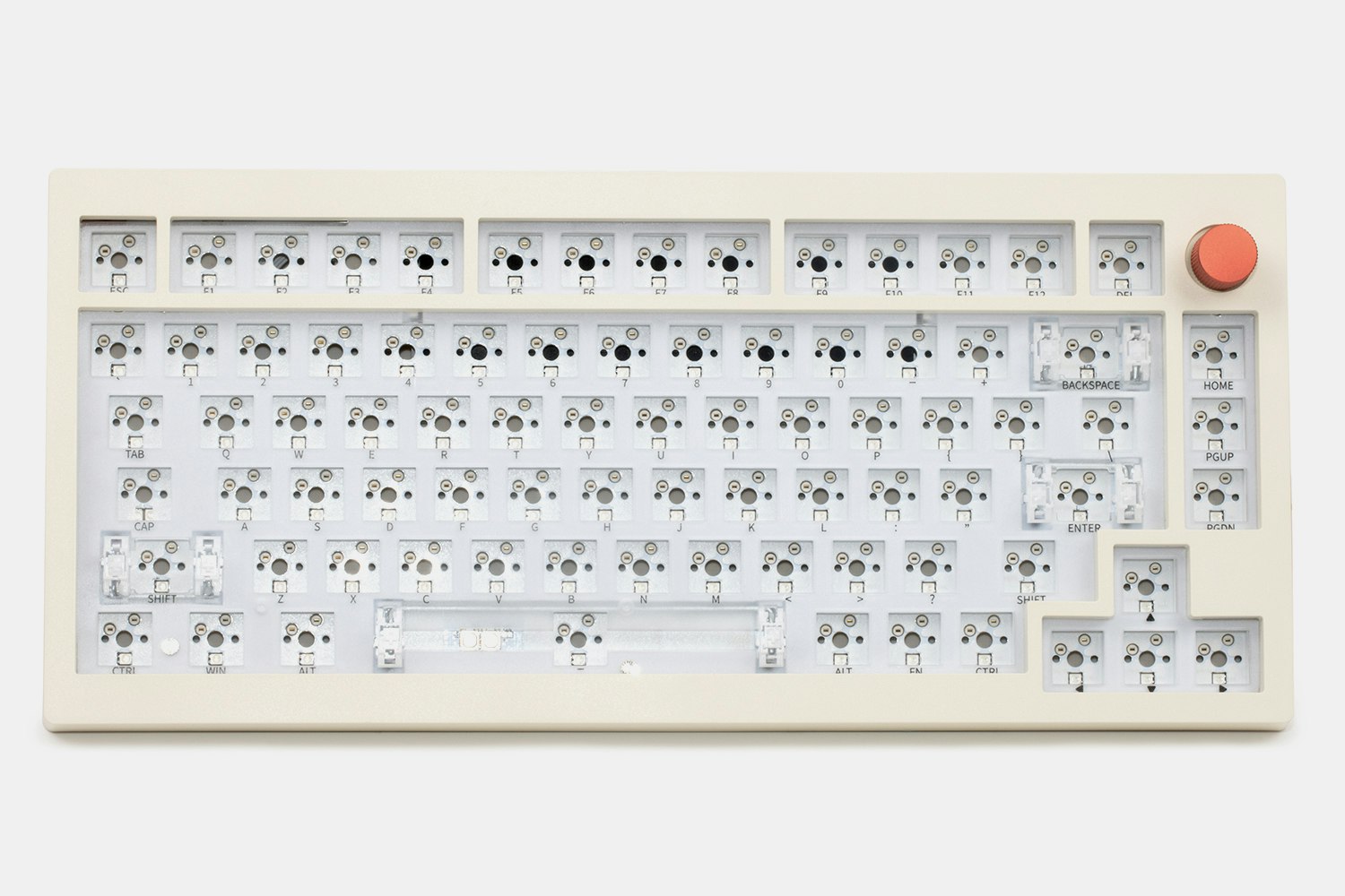 JamesDonkey A3 Rosy Barebones Mechanical Keyboard | Mechanical ...