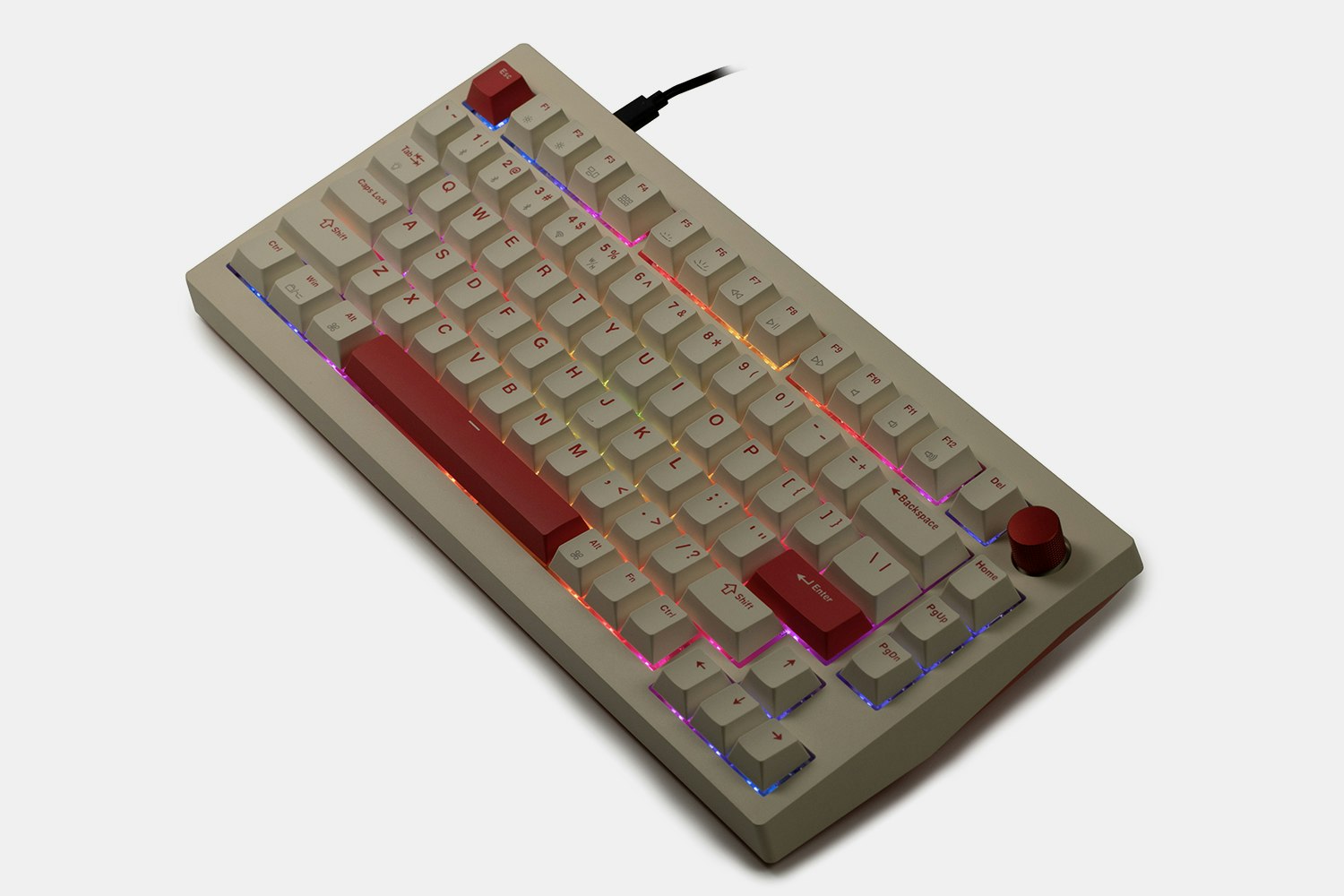 JamesDonkey A3 Beige Gasket Mechanical Keyboard | Mechanical Keyboards ...