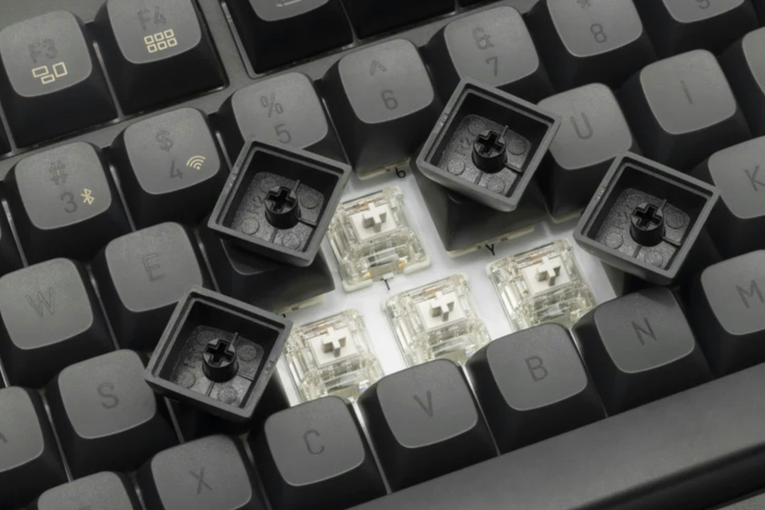 James Donkey A3 Gasket Barebones Keyboard | Mechanical Keyboards | Full ...