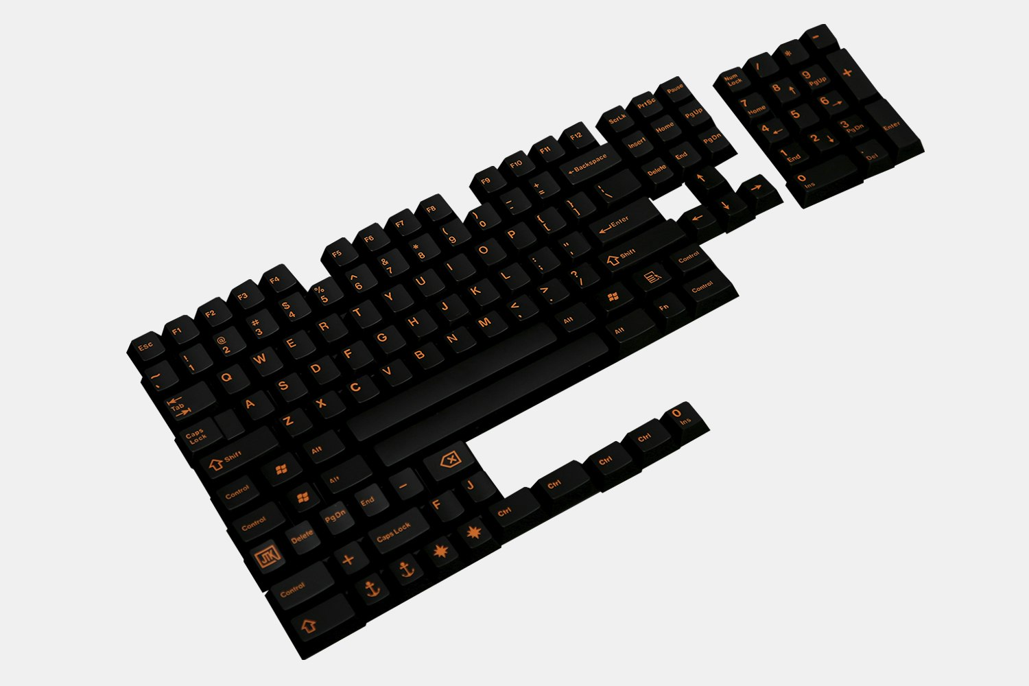 JTK ABS Doubleshot Keycaps | Mechanical Keyboards | Keycaps | ABS ...