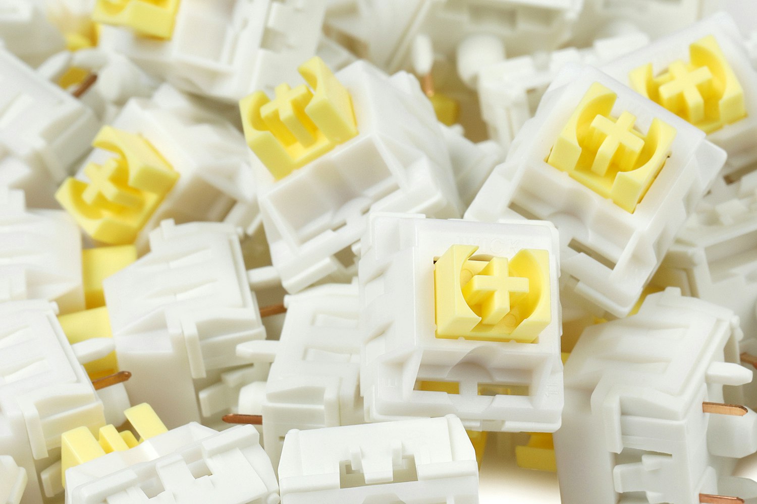 JWICK Ginger Milk Linear Mechanical Switches | Mechanical Keyboards ...