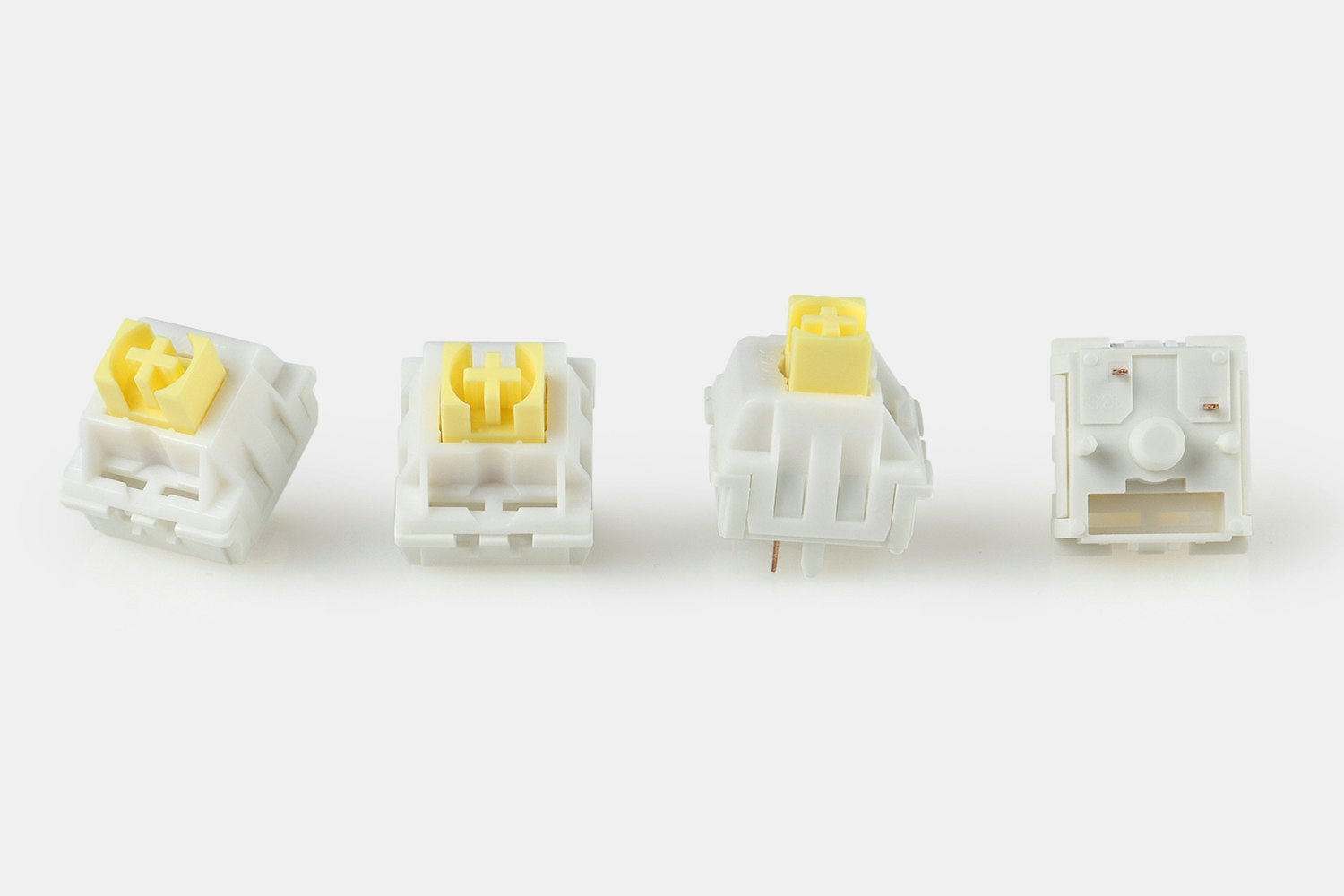 JWICK Ginger Milk Linear Mechanical Switches | Mechanical Keyboards ...