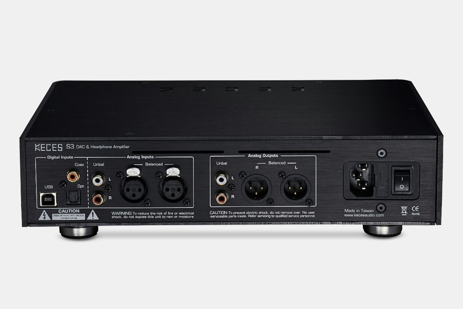 Keces S3 Balanced DAC/Amp | Audiophile | DACs | Amp Combo DACs | Drop