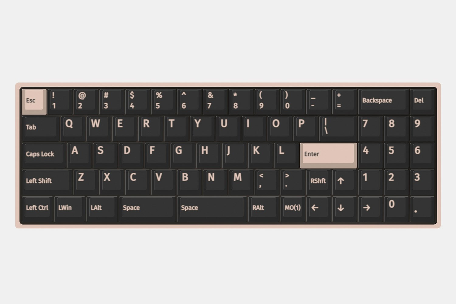 Keebhub Candy Stacked Barebones Mechanical Keyboard | Mechanical ...