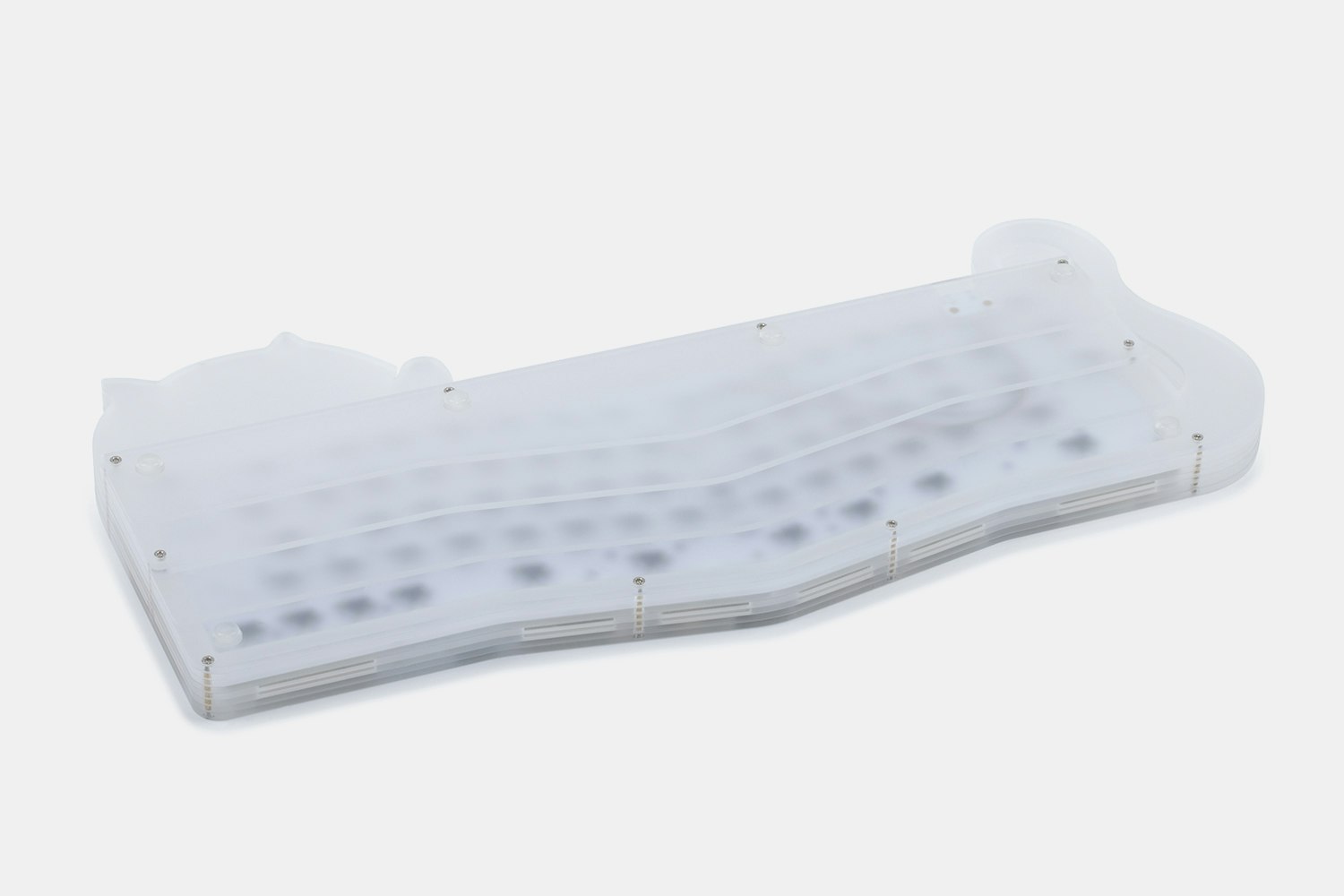 Keebmonkey Bongo Cat Alice Barebones Keyboard Kit | Mechanical ...