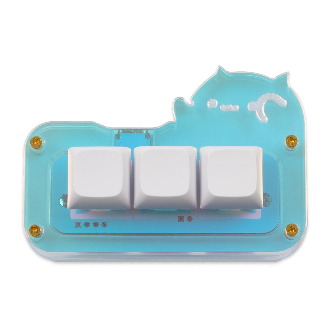 Keebmonkey Bongo Cat Macropad | Mechanical Keyboards | Components ...