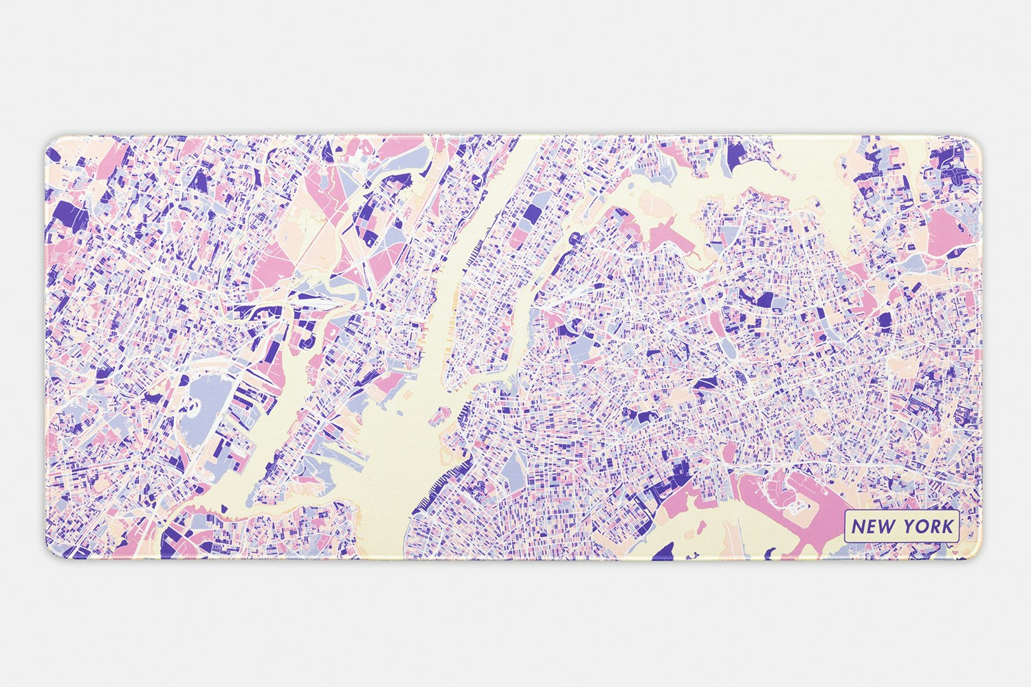 NANAMI DESIGN City Map V3 Stitched-Edge Desk Mats | Mechanical ...
