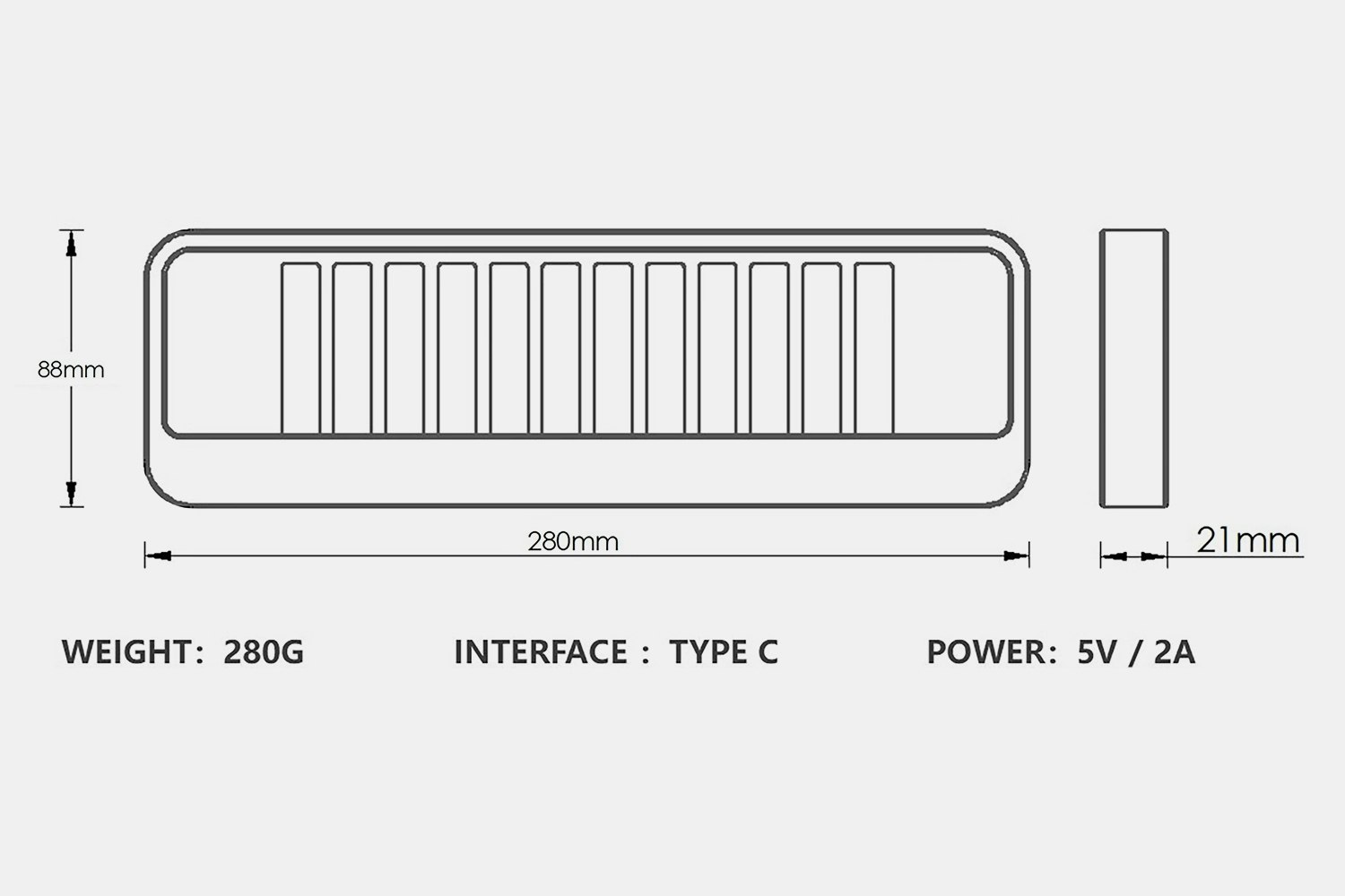 Keebmonkey FFT Rhythm Light | Battlestations | Lighting | Decor Lights ...