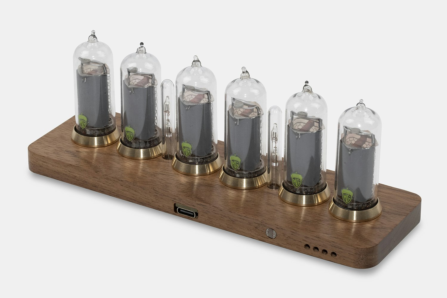 Keebmonkey IN14 Walnut Nixie Clock With Driver | Battlestations ...