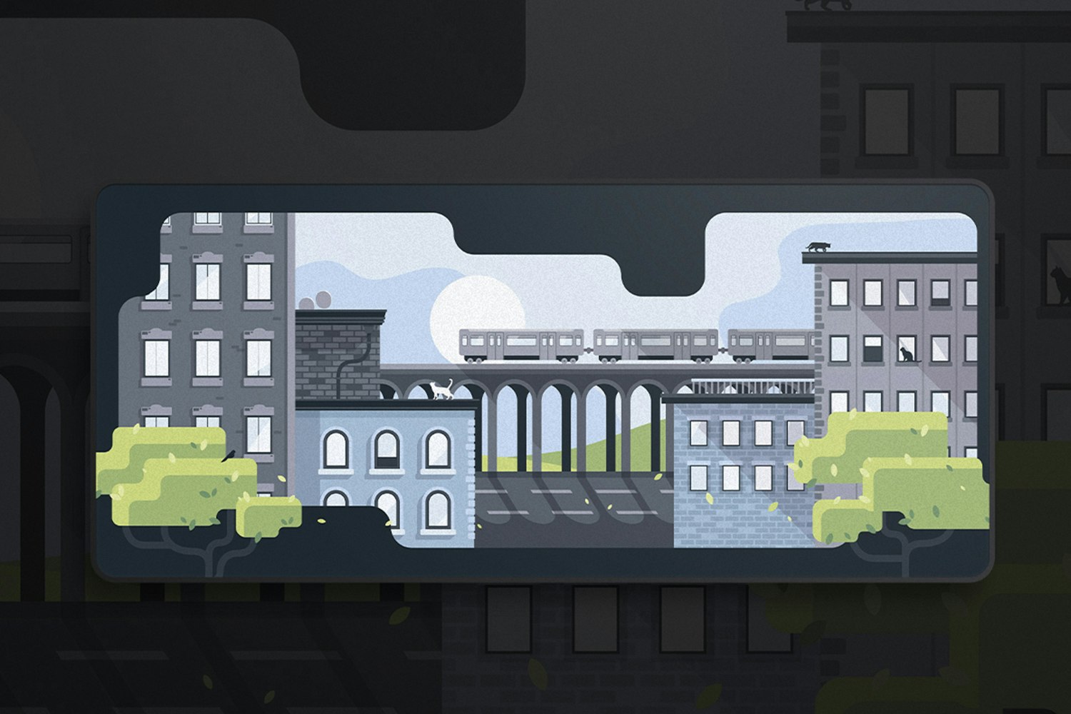 Keebmonkey Train Day Desk Mat | Battlestations | Desk Mats | Themed ...