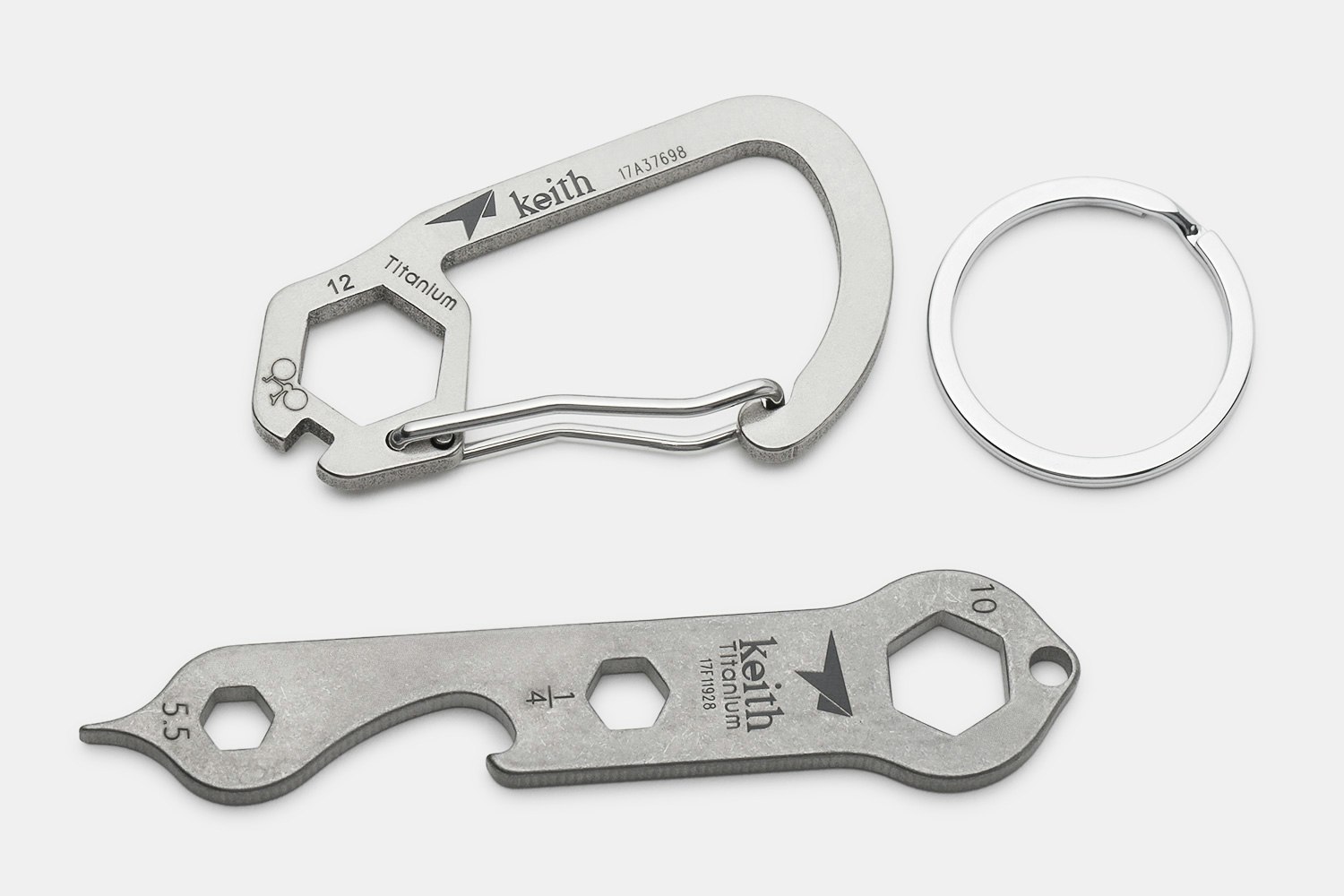 Keith Titanium Keychain Tool (2-Pack) | Bottle Openers | Drop