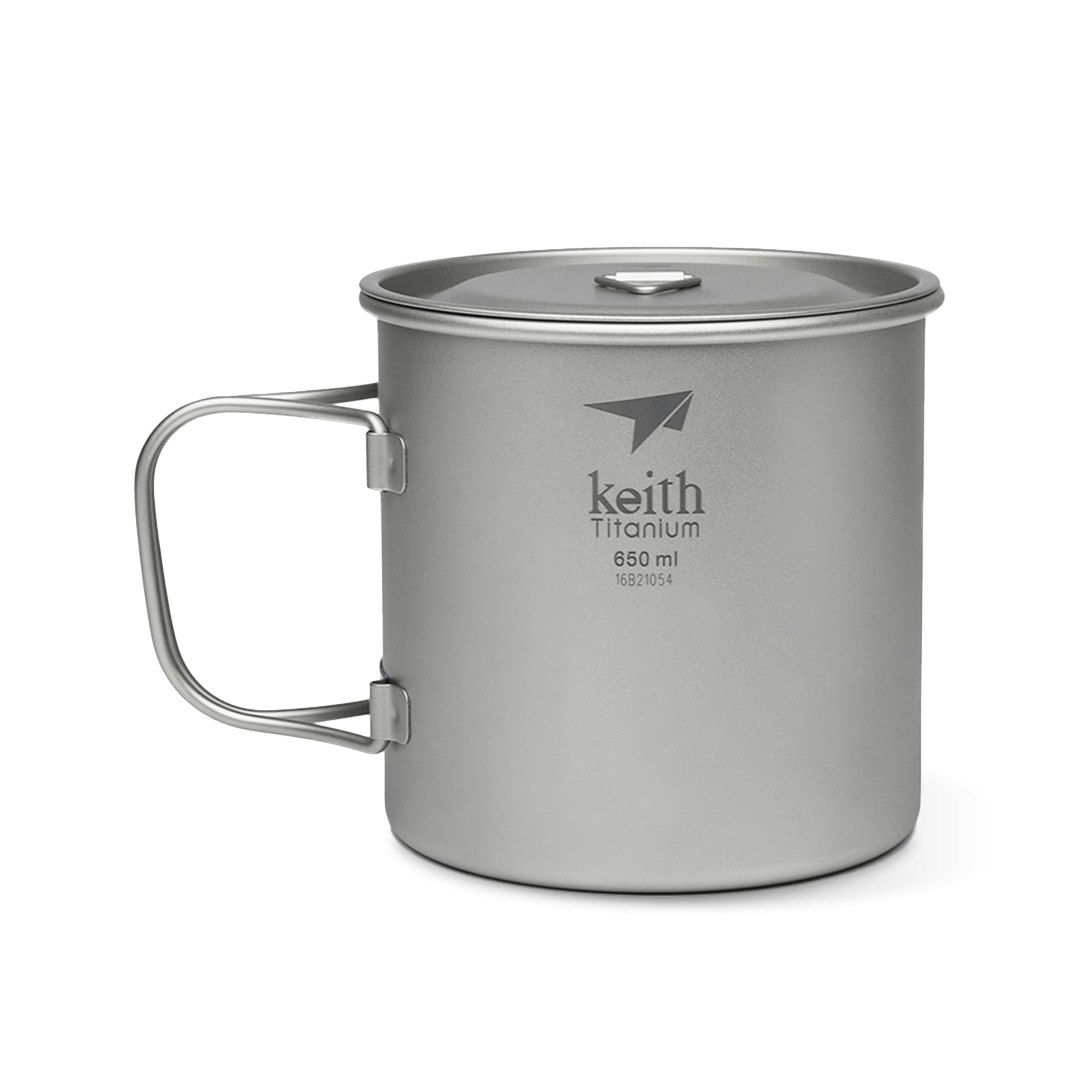 Keith Titanium Single-Wall Mugs | Cookware | Drop