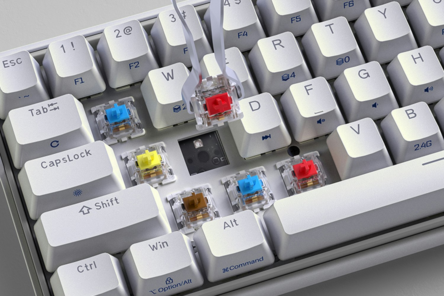 Kemove K61 60% Wireless Triple-Mode Mechanical Keyboard | Mechanical ...