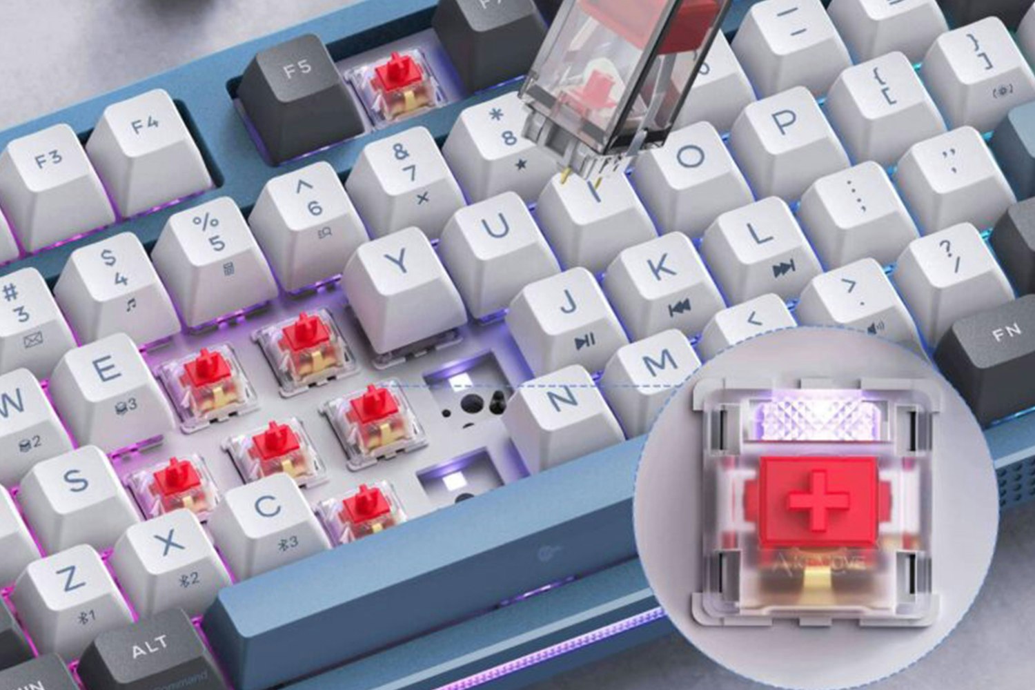 Kemove K87 1980 Triple-Mode Mechanical Keyboard | Mechanical Keyboards ...