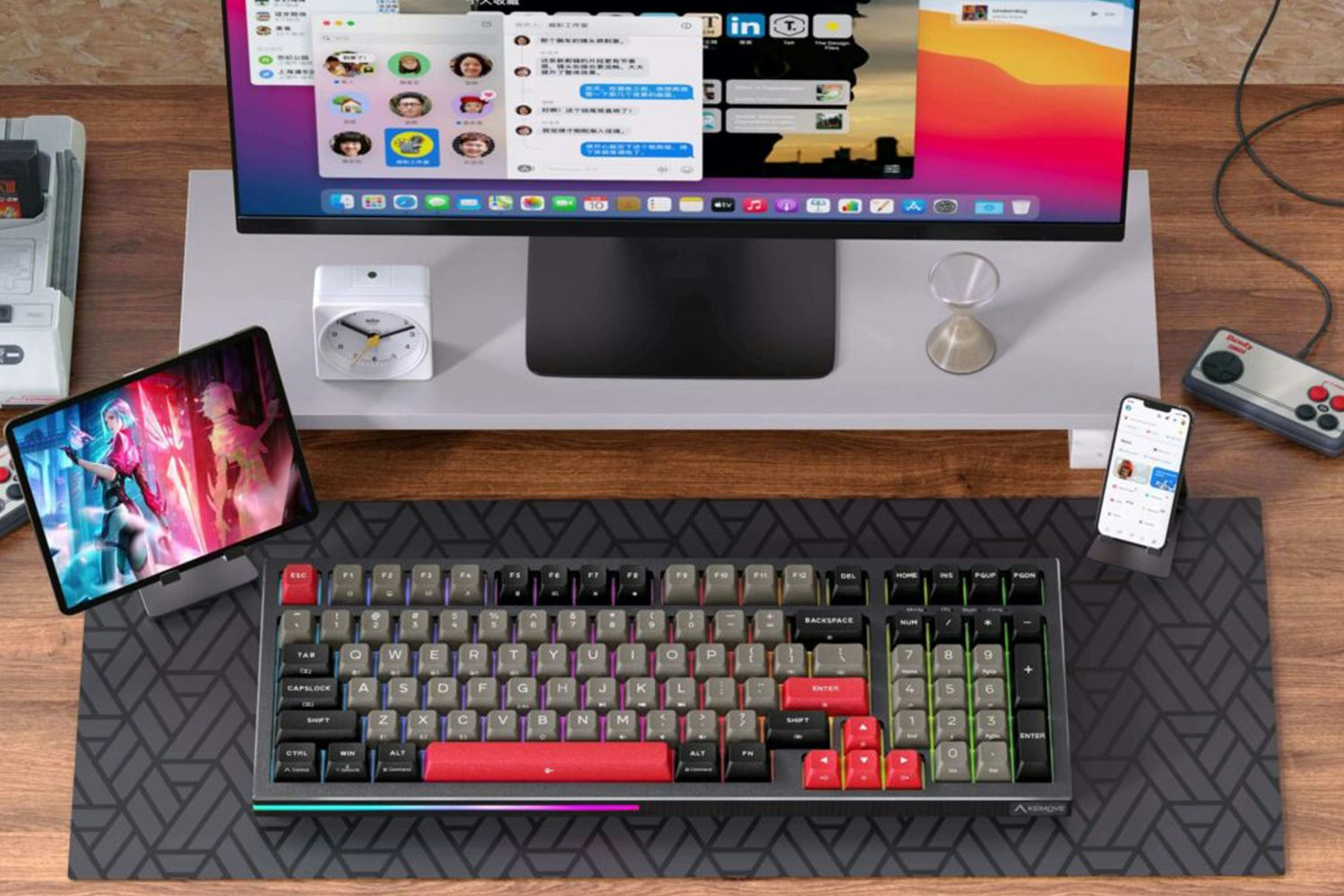 Kemove K98 1980 Triple-Mode Mechanical Keyboard | Mechanical Keyboards ...