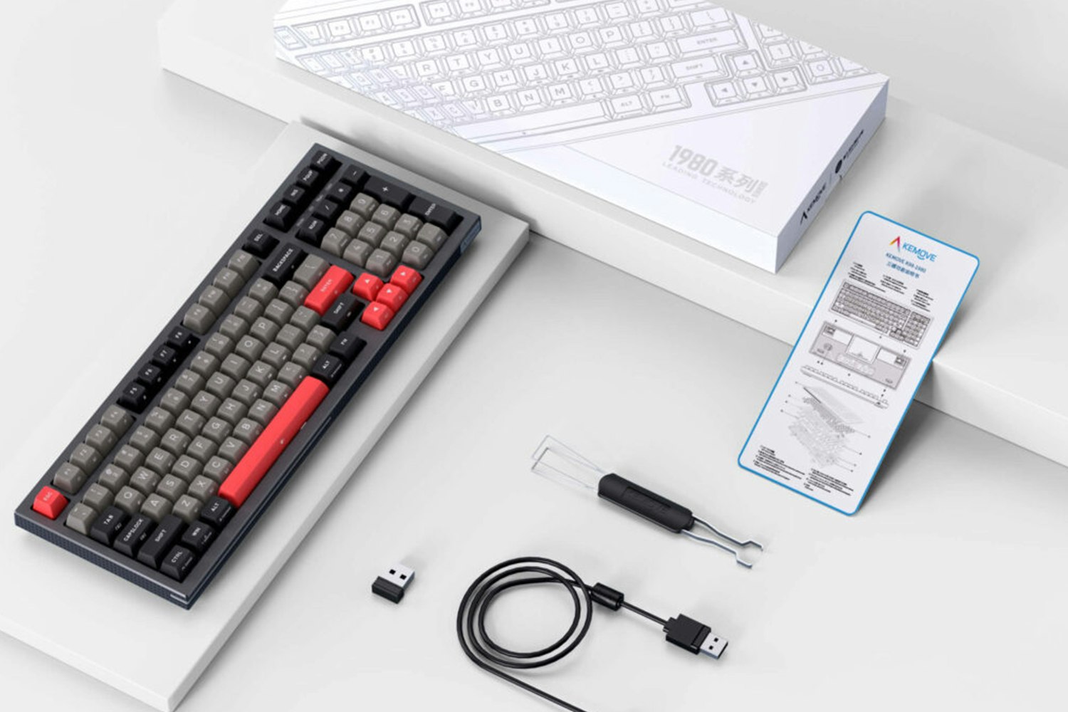 Kemove K98 1980 Triple-Mode Mechanical Keyboard | Mechanical Keyboards ...