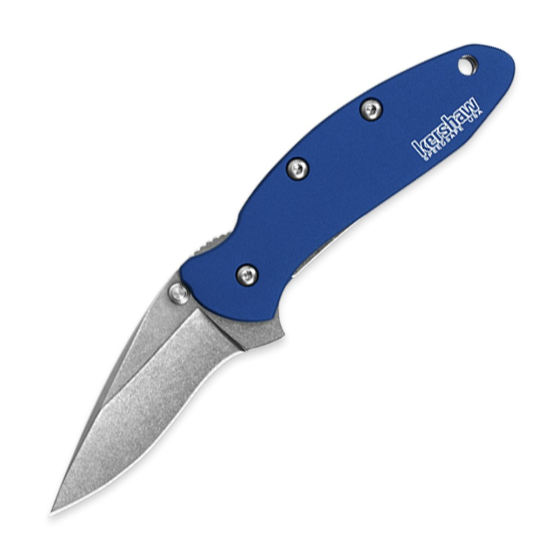 Kershaw Chive Navy Blue Folding Knife | Knives | Folding Knives | Drop