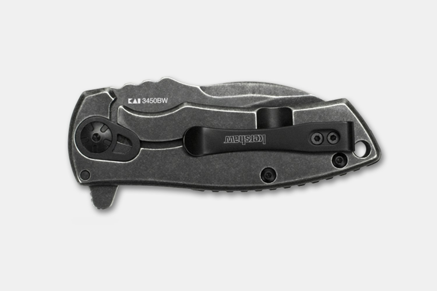 Kershaw Spline A/O Blackwash Folding Knife | Knives | Folding Knives | Drop