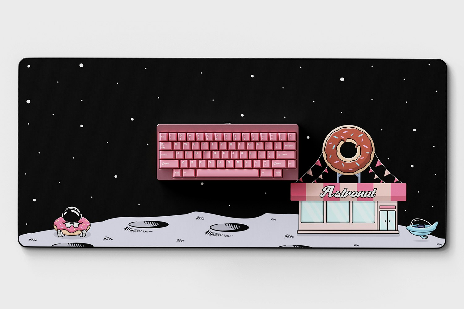 Keycadets Astronut Desk Mat | Battlestations | Desk Mats | Themed Desk ...