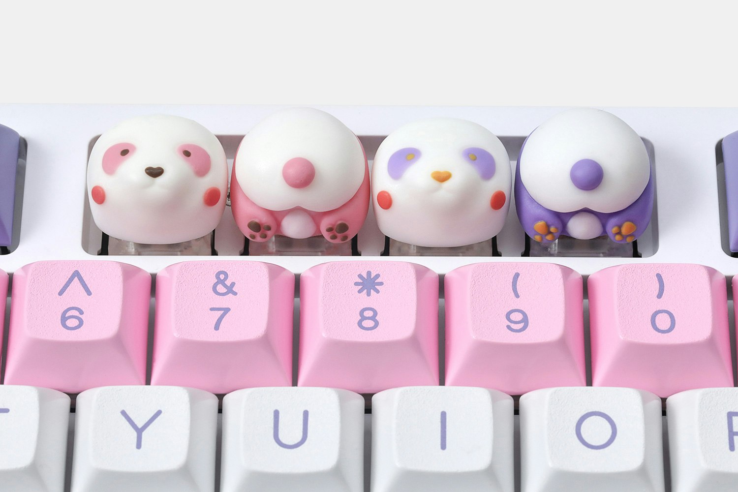 Cool Kit Studio Panda Pair Artisan Keycap | Mechanical Keyboards ...