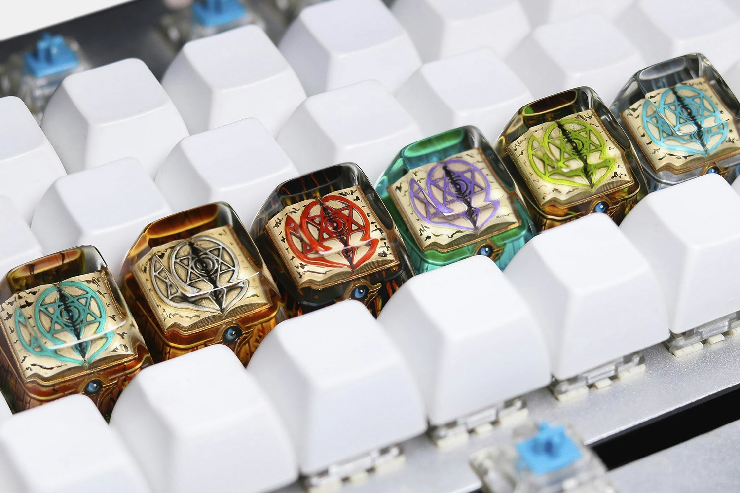 Keycraft Magic Book Artisan Keycap | Mechanical Keyboards | Keycaps ...