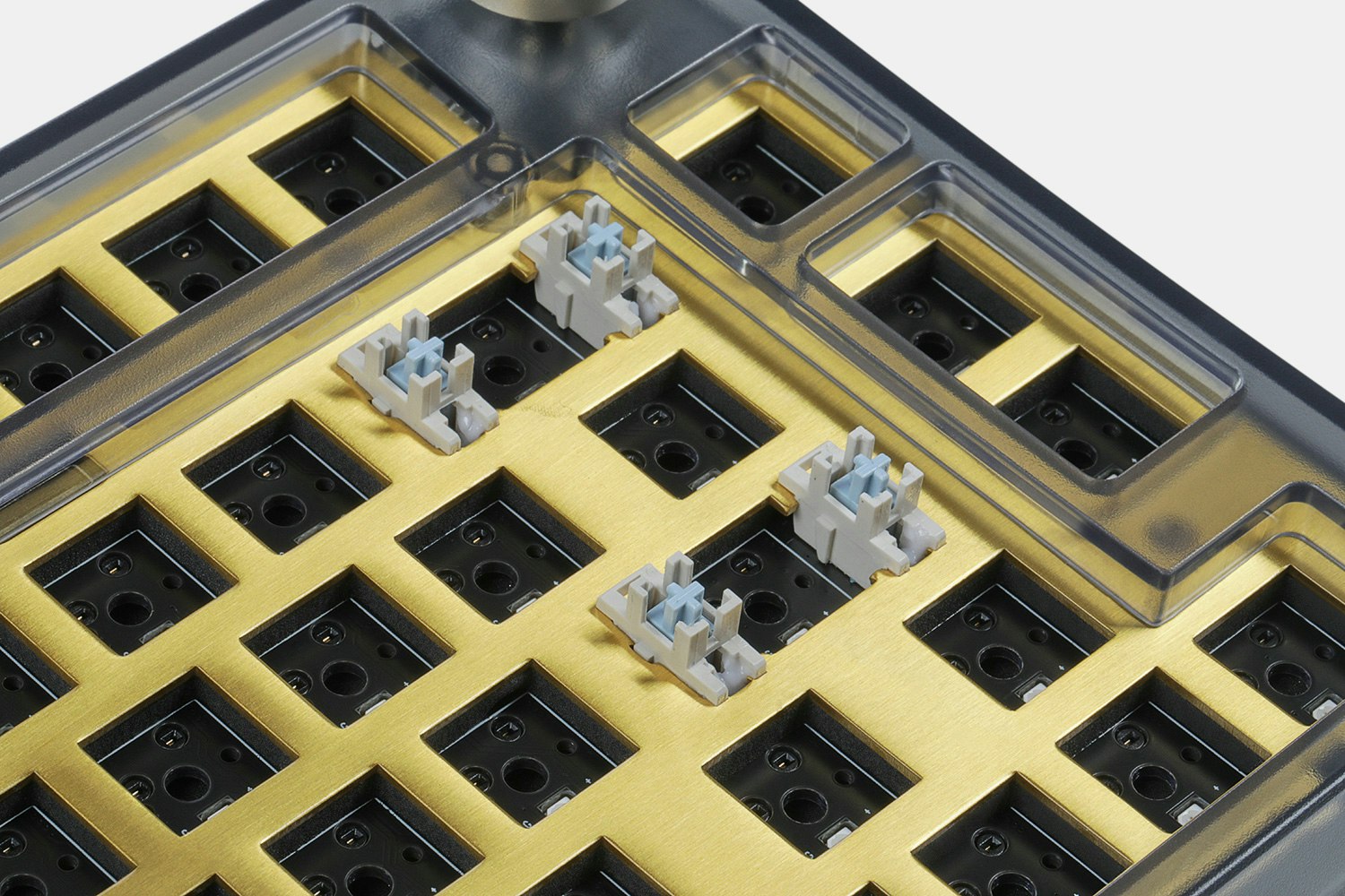 Keydous NJ80 Smoke Wireless Barebones RGB Keyboard | Mechanical ...