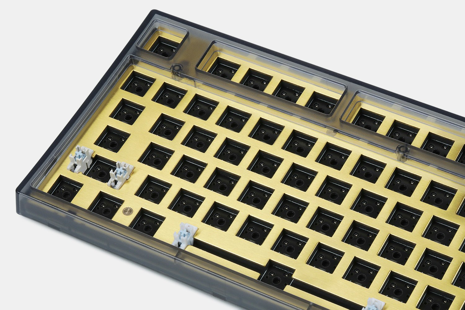 Keydous NJ80 Smoke Wireless Barebones RGB Keyboard | Mechanical ...