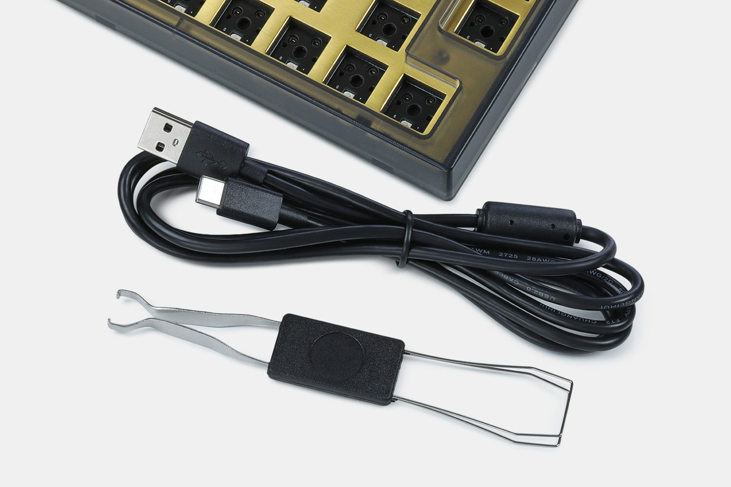 Keydous NJ80 Smoke Wireless Barebones RGB Keyboard | Mechanical ...