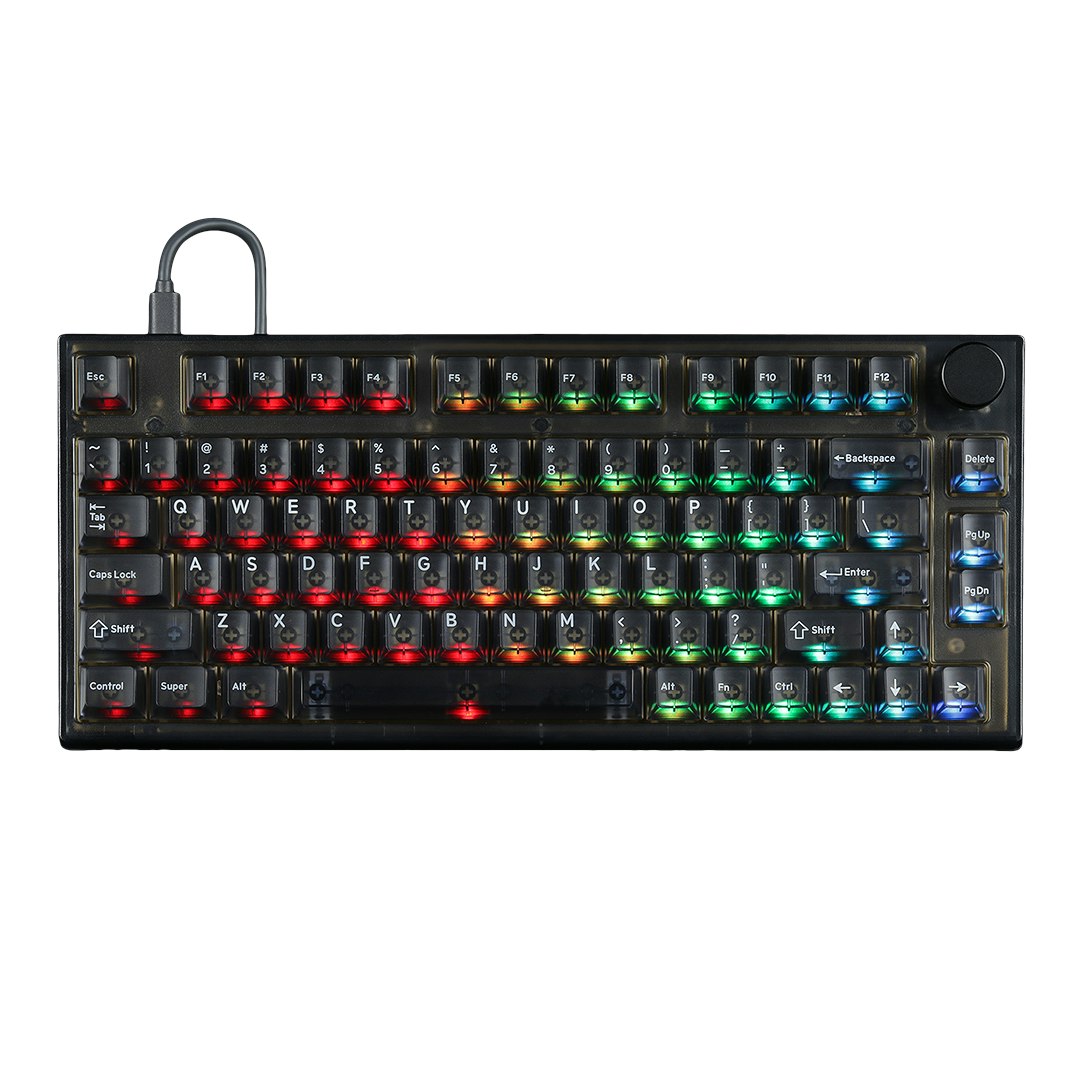 Keydous NJ80 Smoke Wireless RGB Keyboard Drop Exclusive | Mechanical ...