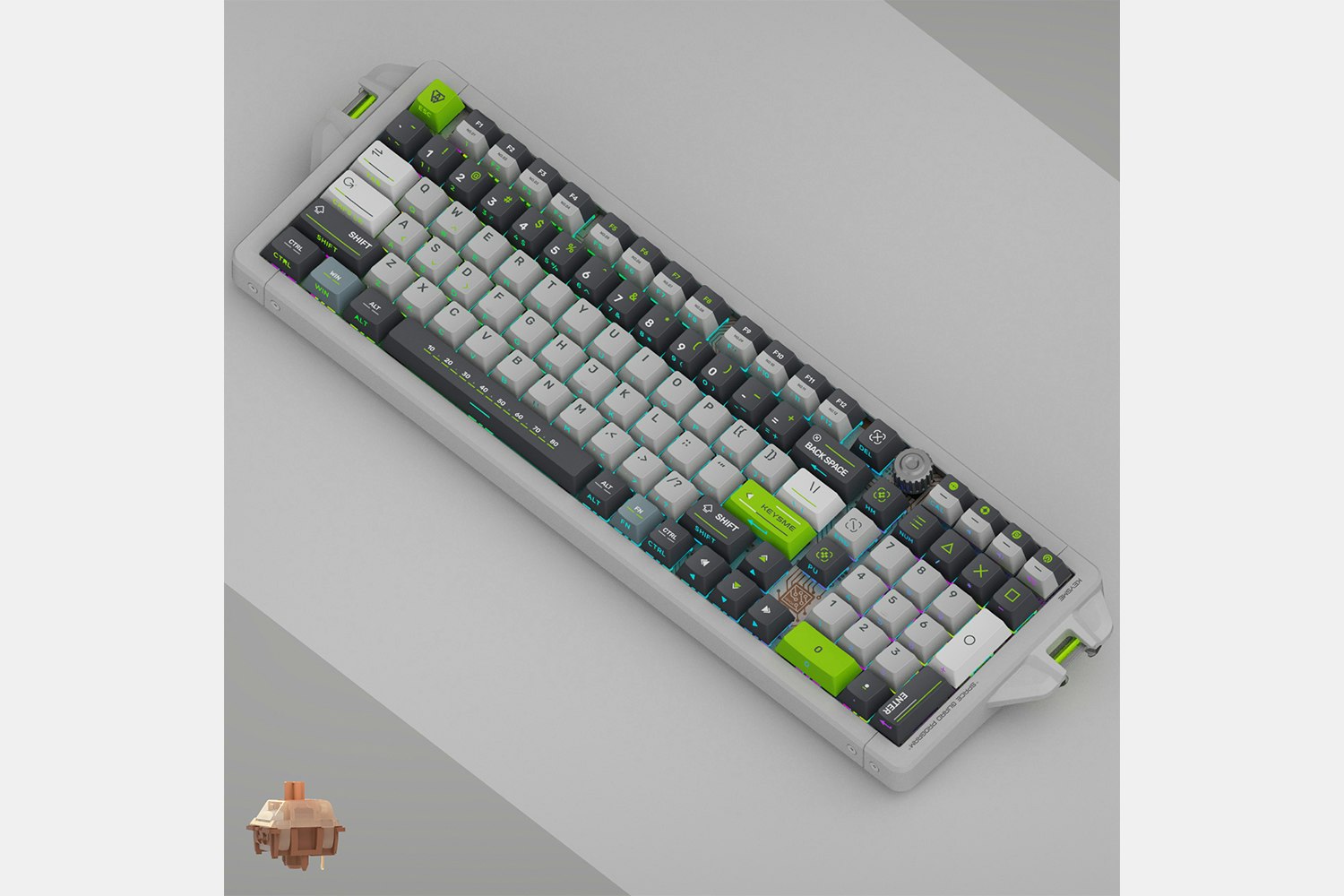 KeysMe AIM04 98 Gaming Mechanical Keyboard | Mechanical Keyboards ...