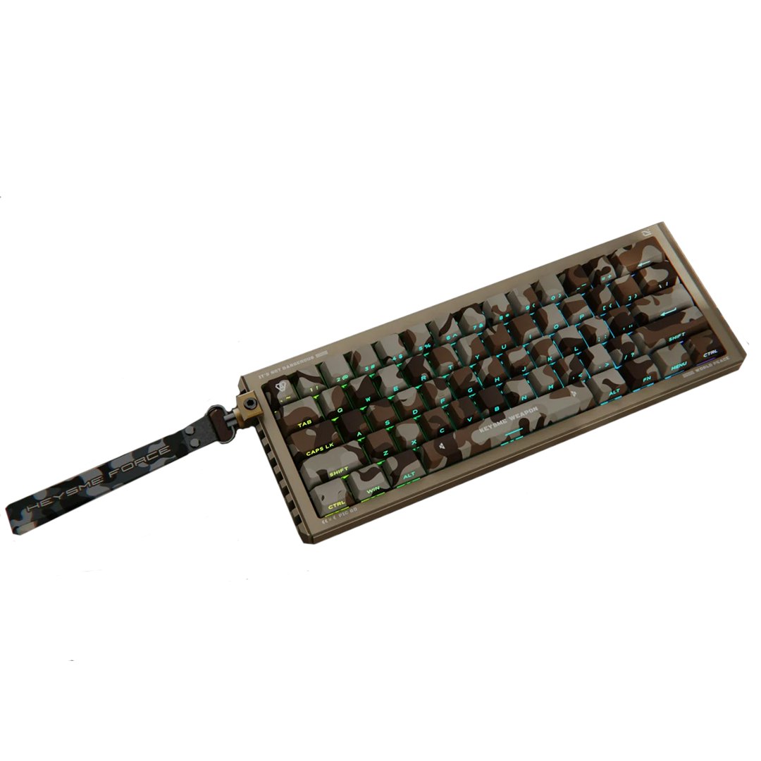 KeysMe Camo Dye-Subbed PBT Keycap Set - Midnight Camouflage ...