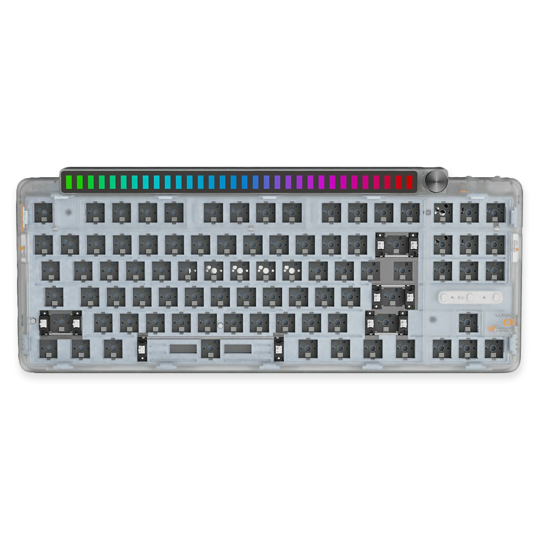 KeysMe Lunar 01 Barebones Keyboard Kit | Mechanical Keyboards | TKL ...