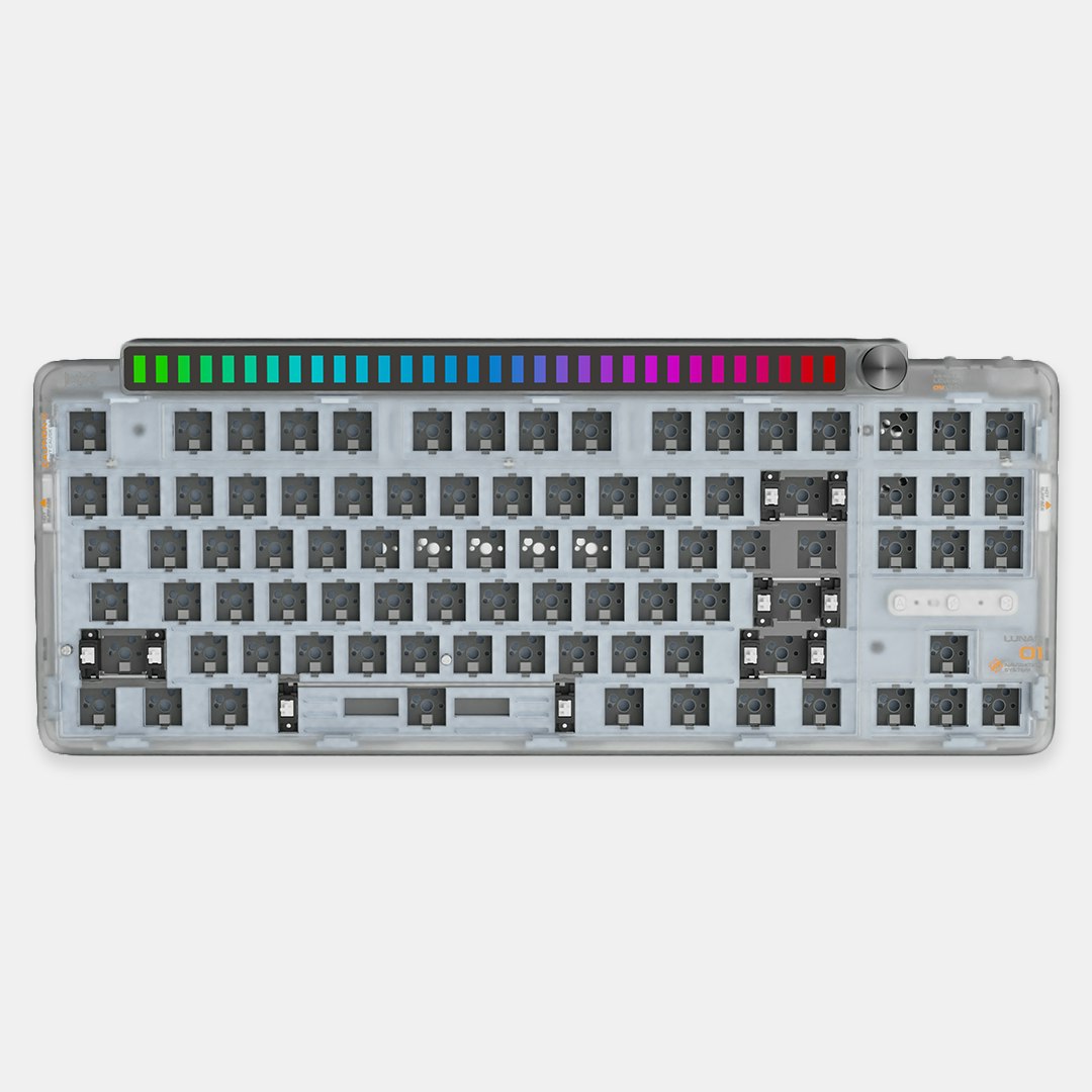 KeysMe Lunar 01 Barebones Keyboard Kit | Mechanical Keyboards | TKL ...