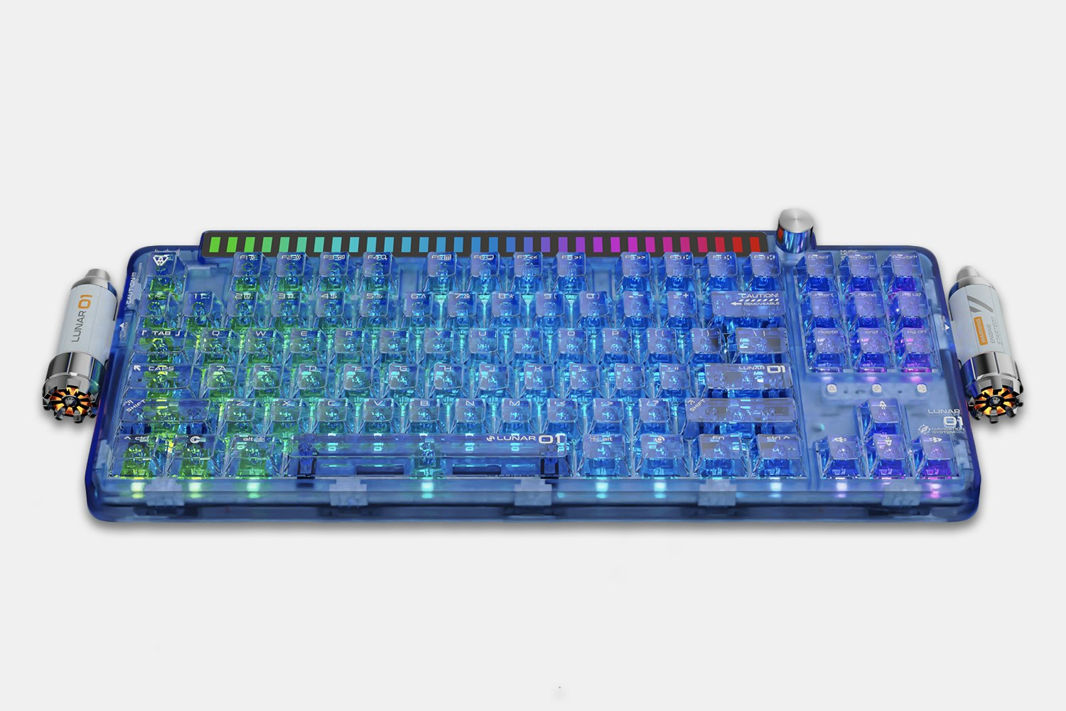 KeysMe Lunar 01 Polycarbonate Keycap and Switch Bundle | Mechanical ...