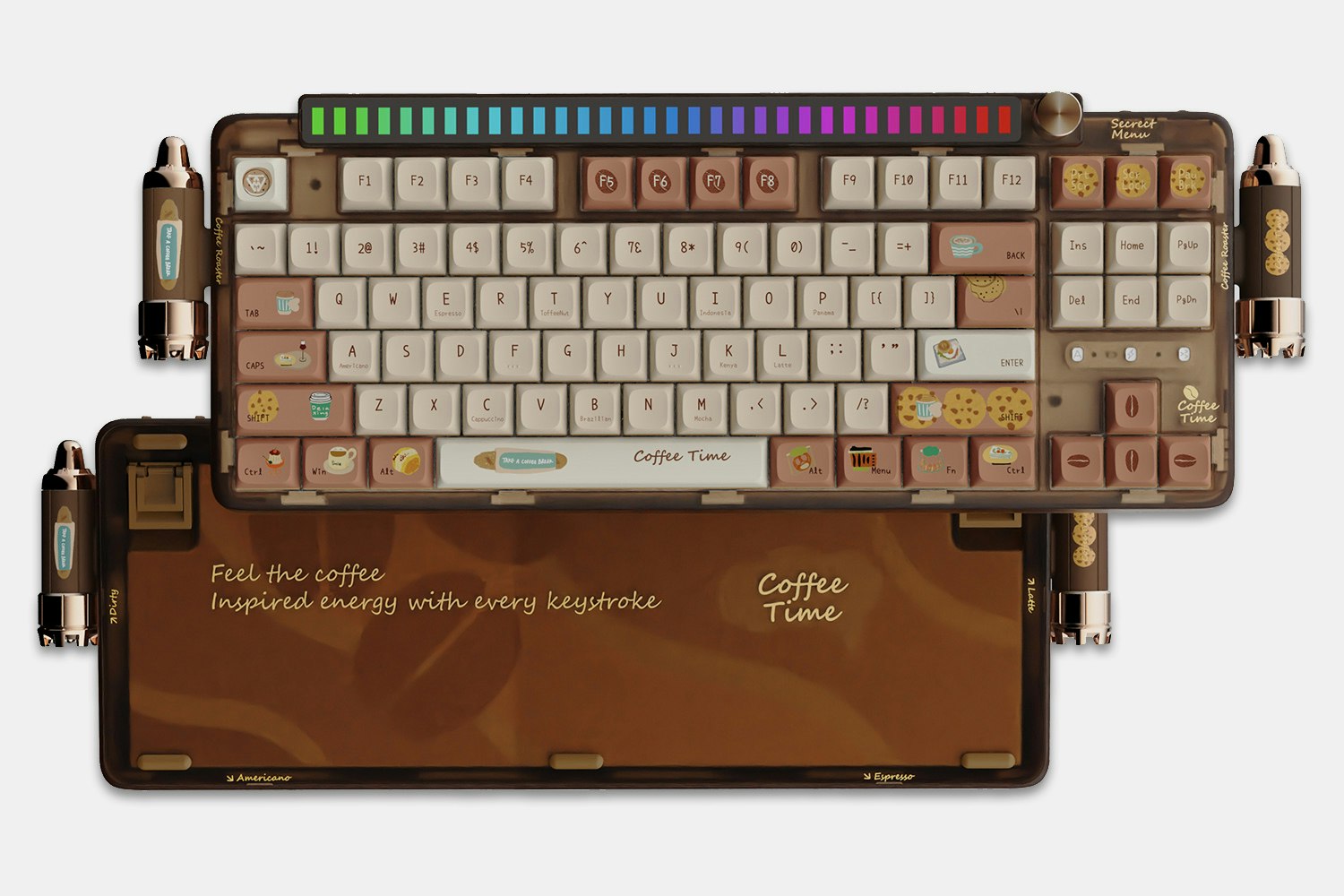 KeysMe Lunar 01 Ghost Spaceship & Caramel Latte Bundles | Mechanical ...