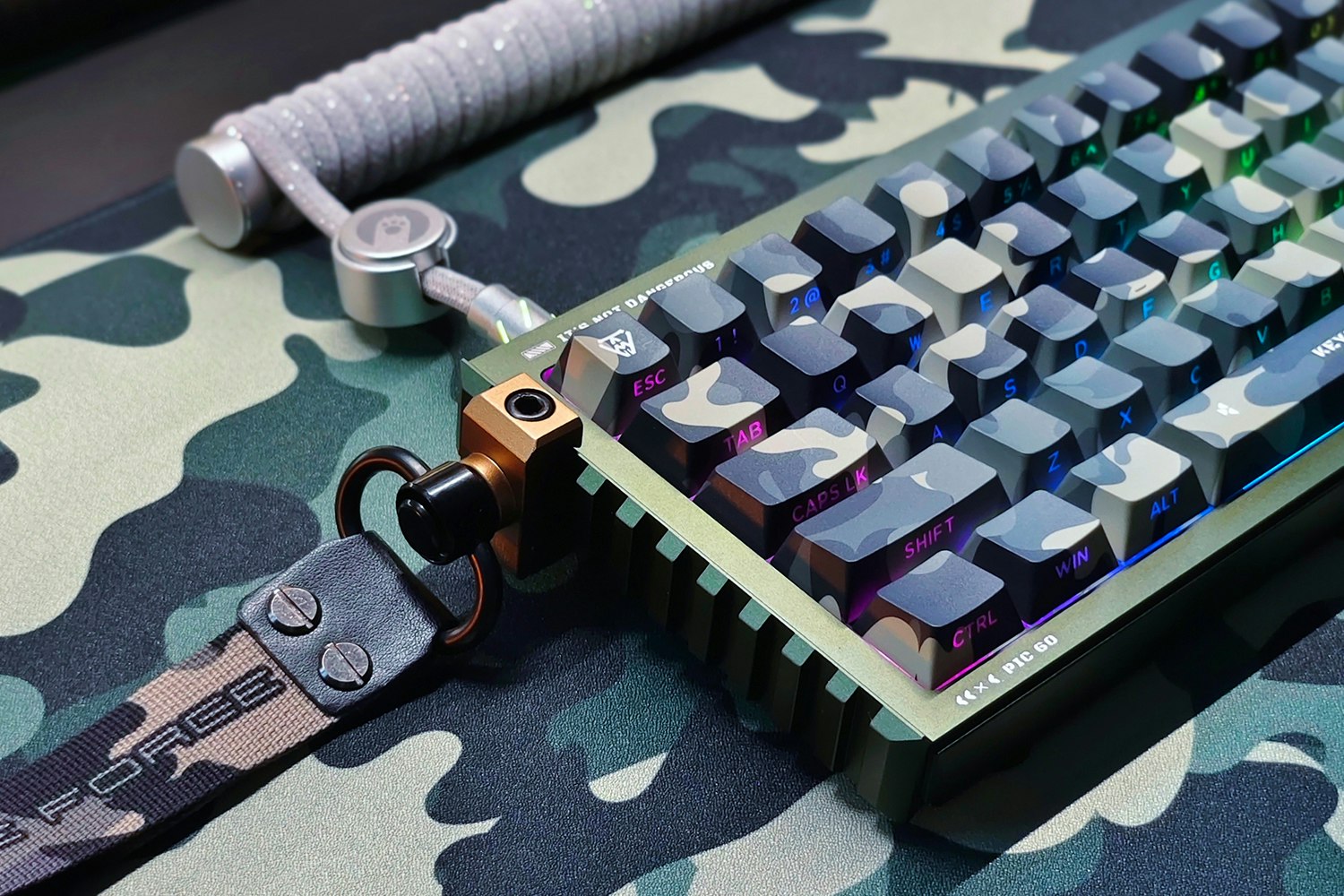 KeysMe PIC60 Wooting 60HE+ Aluminum Keyboard Case | Mechanical ...