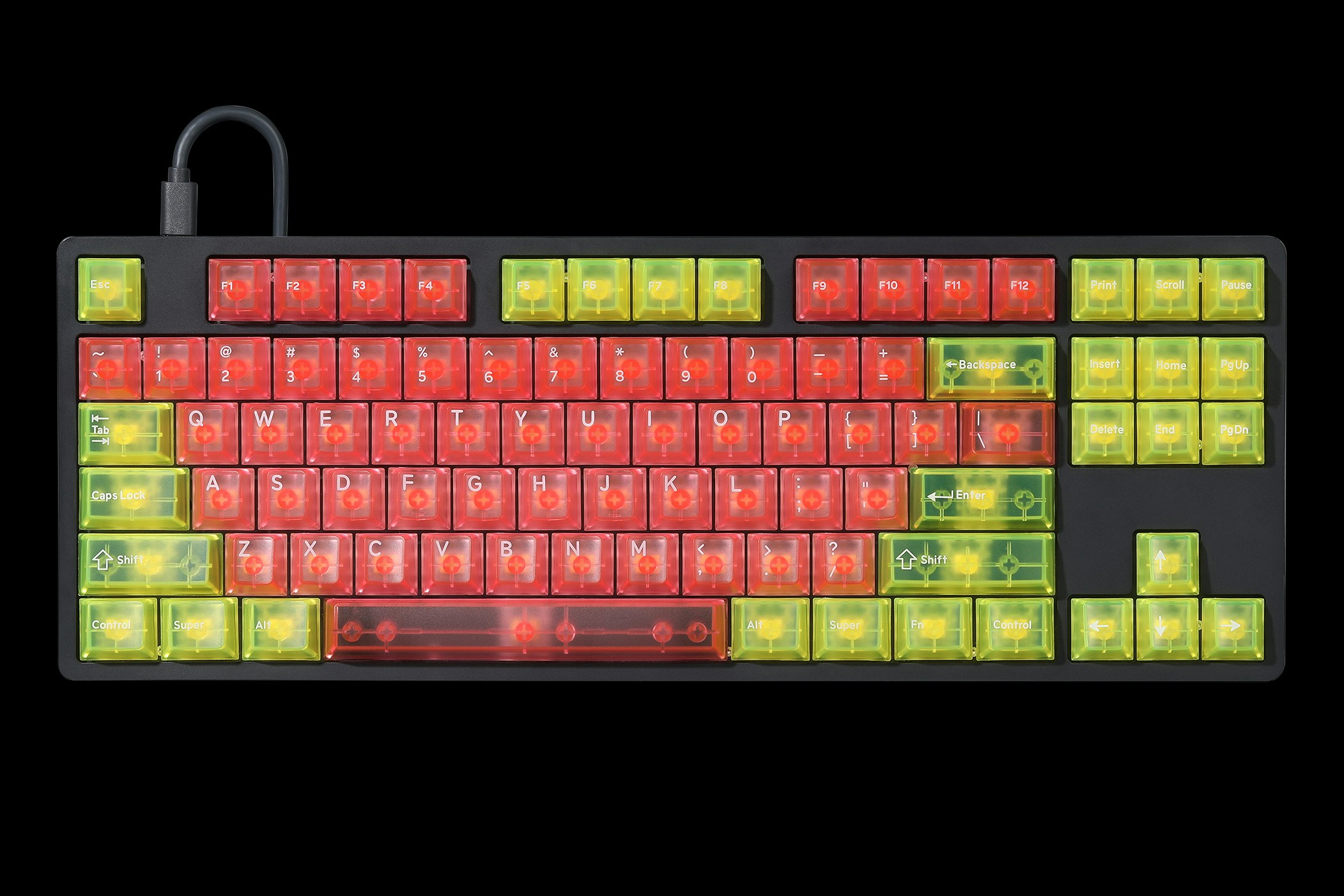 Drop + MiTo Keysterine Keycap Set R2 - Smoke | Mechanical Keyboards ...