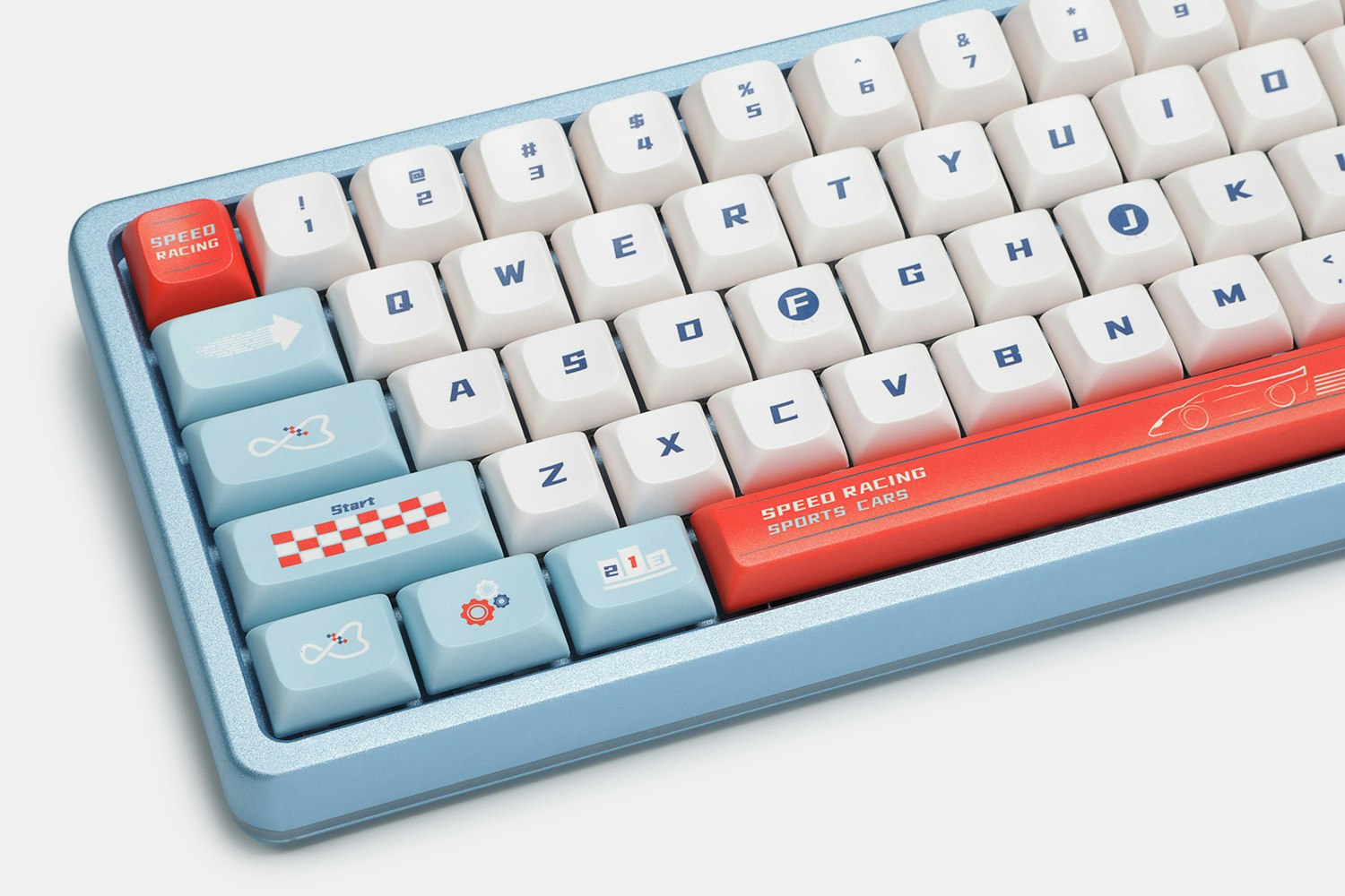 Keytalk Speed Racing PBT KDA Dye-Subbed Keycap Set | Mechanical ...