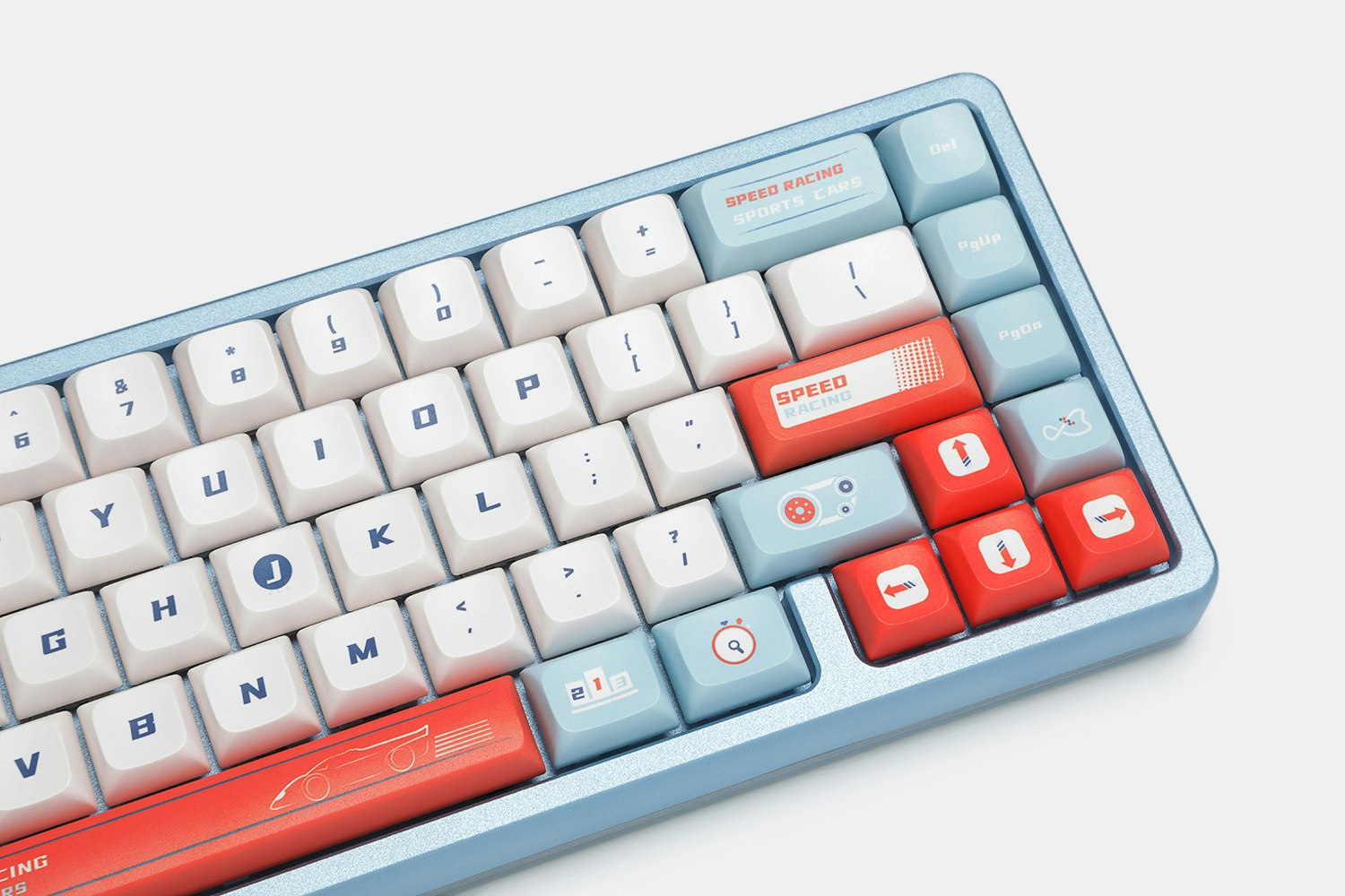 Keytalk Speed Racing PBT KDA Dye-Subbed Keycap Set | Mechanical ...