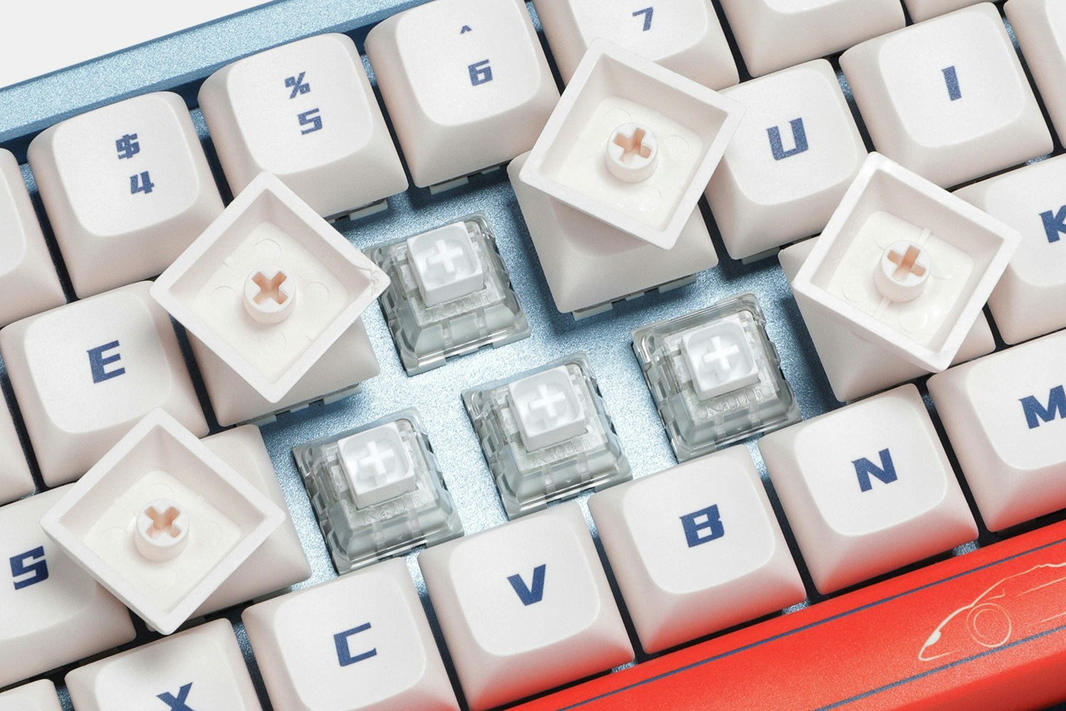 Keytalk Speed Racing PBT KDA Dye-Subbed Keycap Set | Mechanical ...