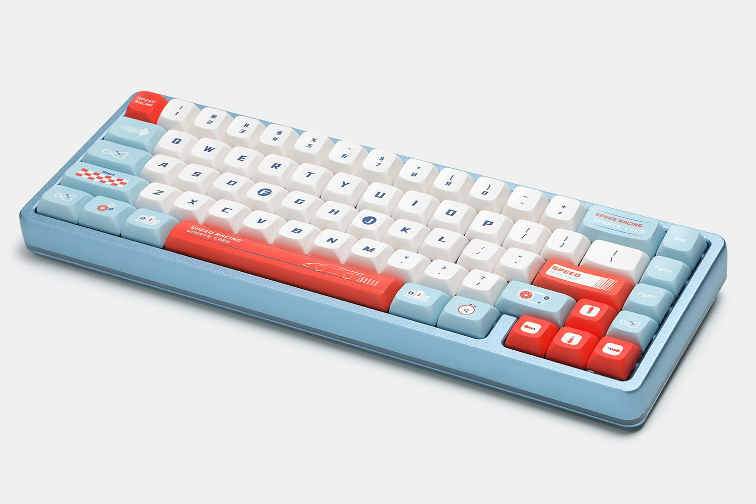 Keytalk Speed Racing PBT KDA Dye-Subbed Keycap Set | Mechanical ...