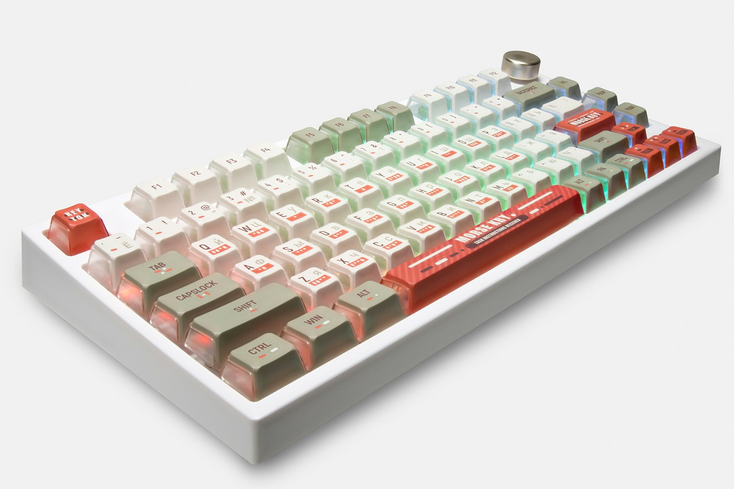 Keytok Morse Semi-Transparent Keycap Set | Mechanical Keyboards ...
