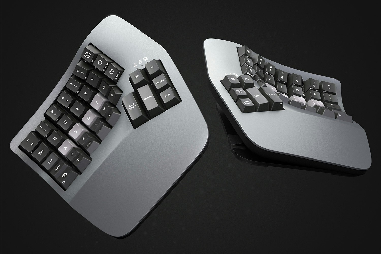 Kinesis Advantage360 Split Ortho Ergonomic Keyboard | Mechanical ...