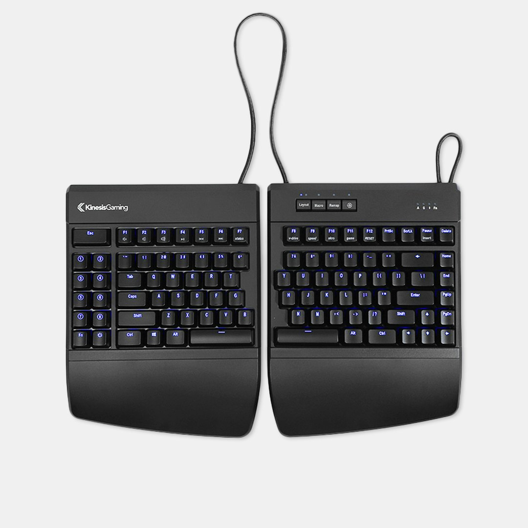 Kinesis Freestyle Edge Split Mechanical Keyboard Details | Mechanical ...