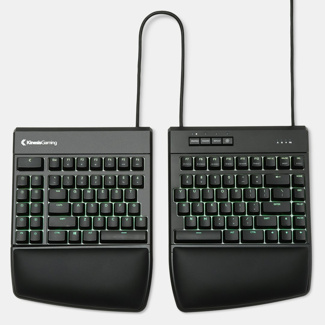 Kinesis Gaming Freestyle Edge RGB Mech Keyboard | Mechanical Keyboards ...