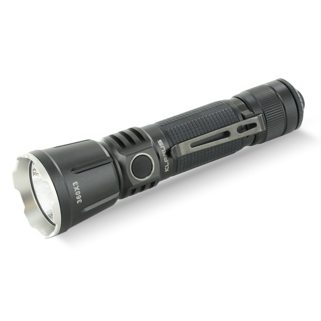 Klarus 360X3 3,200-Lumen Rechargeable Flashlight | Flashlights | Large ...