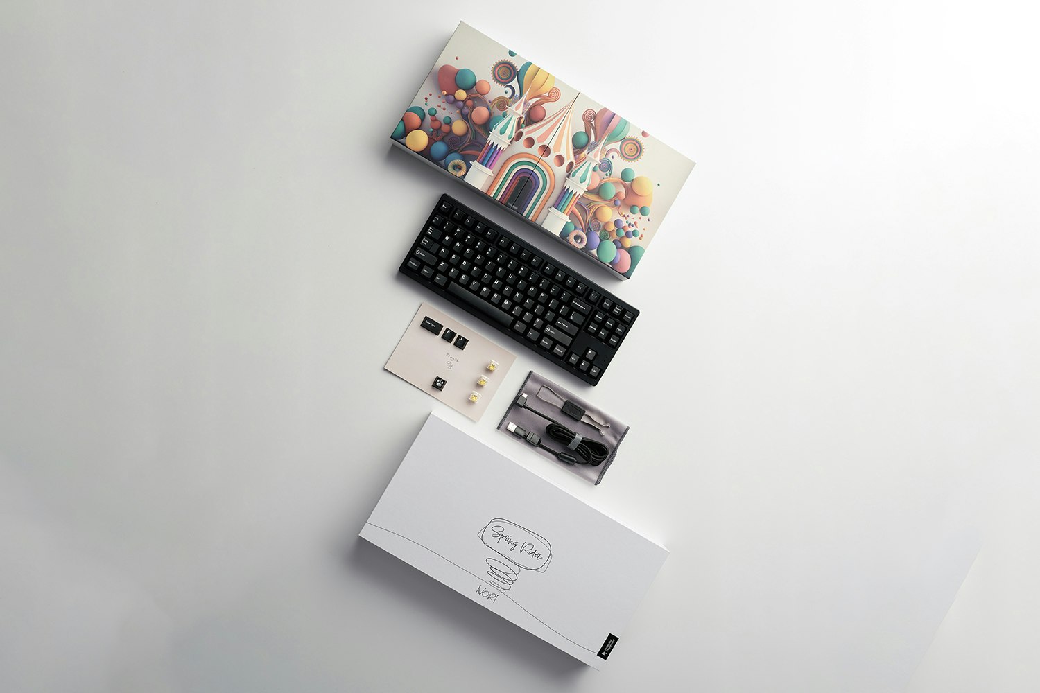 KLC Nori Spring Rider Keyboard | Mechanical Keyboards | TKL Mechanical ...