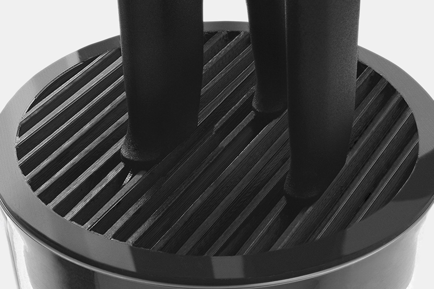 Kuhn Rikon Vision Clear Knife Block | Cutlery | Drop