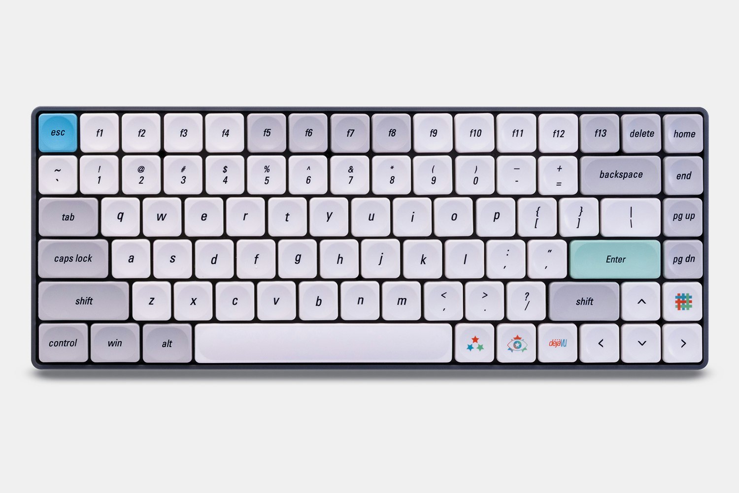 Chosfox x LCK Retro Low-Profile PBT Keycap Set | Mechanical Keyboards ...